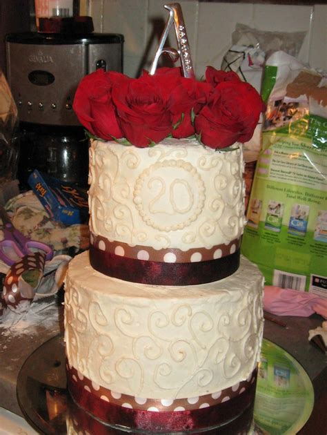 20th Anniversary Cake