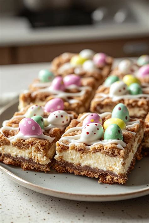 Mini Egg Cheesecake Cookie Bars Archives Recipes By Sofie