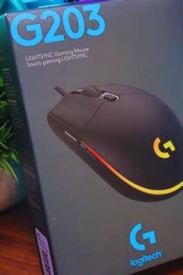 Logitech G203 Wired Gaming Mouse 8 000 Dpi Rainbow Optical Effect