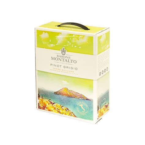 Barone Montalto Pinot Grigio 12% 300cl BIB