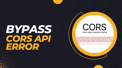 how to bypass cors errors in chrome when you don t have backend access by omatsola jul