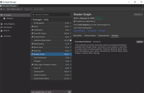 Cant Find New Shader Graph Node Reference Samples On Shader Graph 160