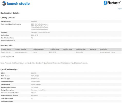 Samsung Galaxy M44 5g Moves A Step Closer To Launch As It Gets