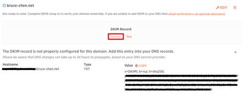 Php How To Verify Sending Domain For Sparkpost In Microsoft Azure