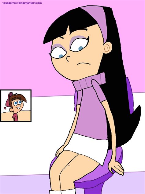 Timmy On Trixie Tangs Lap By Voyagerhawk87 On Deviantart