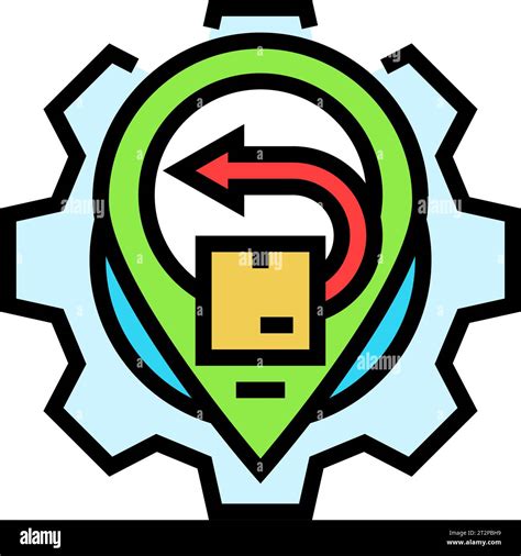 Return Logistics Logistic Manager Color Icon Vector Illustration Stock Vector Image And Art Alamy