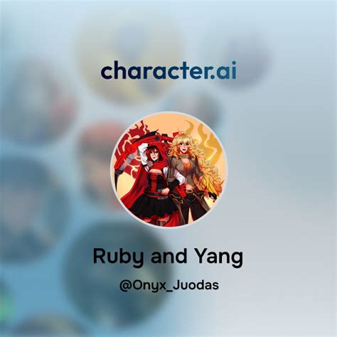 Chat With Ruby And Yang Character Ai Ai Chat Reimagined Your Words Your World