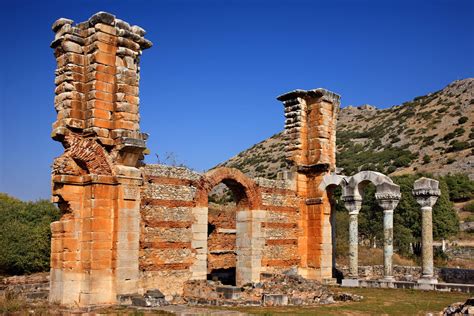 Archaeological Site Of Philippi Unesco World Heritage Site Visit Kavala