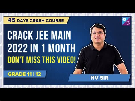Jee Main Last One Month Preparation Tips Get Ready