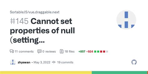 Cannot Set Properties Of Null Setting Draggable Context By Zhyswan Pull Request