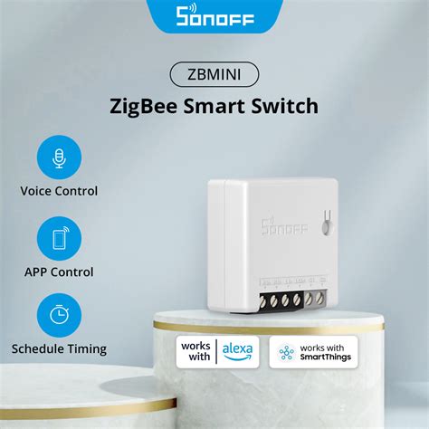 SONOFF ZBMINI Zigbee 3 0 Two Way Smart Switch Zigbee Smart Light Switch Connect External Switch