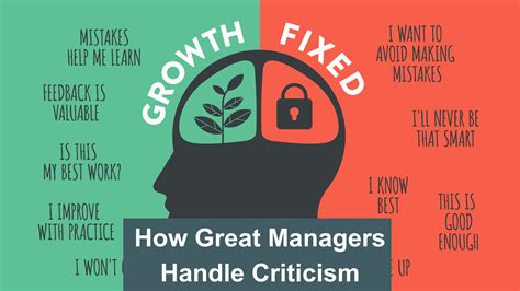 how great managers handle criticism 5 key actions to take enhance