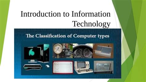 Introduction To Information Technology