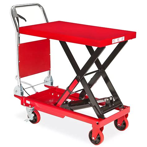 Uline Manual Lift Table Standard 32 X 20 660 Lb H 1486 Uline