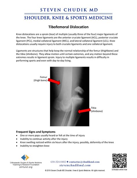 Posterior Knee Dislocation