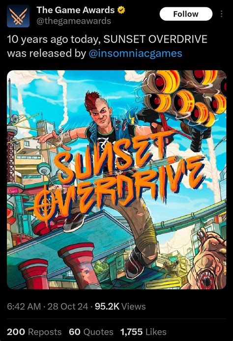 Sunset Overdrive Memes Graphics Comparison Sunset Overdrive Vs