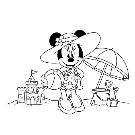 43 Colorear Minnie Mouse Para Los Pequeños Fans De Disney