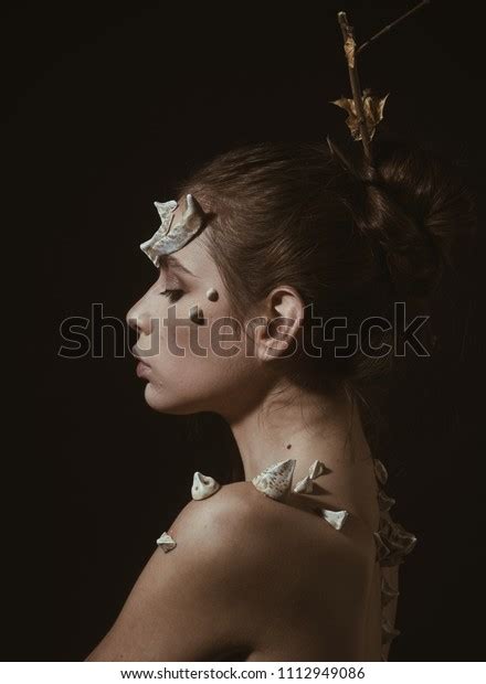 Nymph Forest Spirit Tender Features Isolated Stock Photo Shutterstock