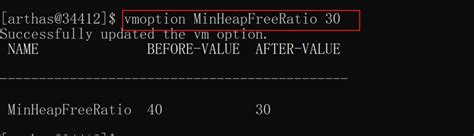 Arthas中jvm相关命令详解 不念博客