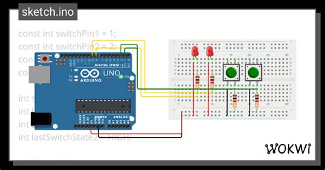 Switch Wokwi Esp32 Stm32 Arduino Simulator