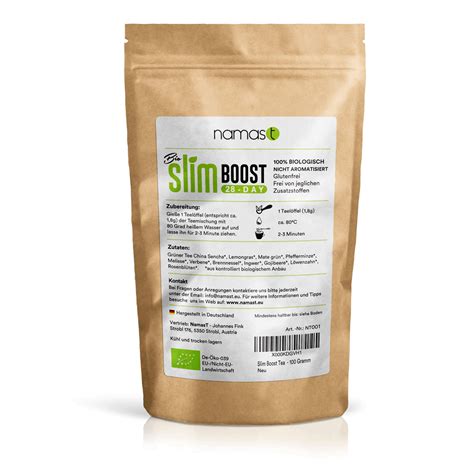 Detox Tee - Slim Boost 28 Tage Kur - 100% BIO Spitzenqualität - SHOP