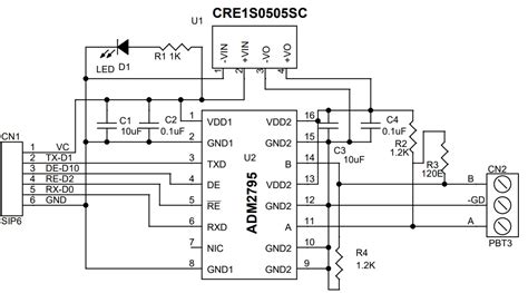 Isolated Rs 485 Transceiver With Level 4 Emc And Full ±42 V Protection Electronics Lab