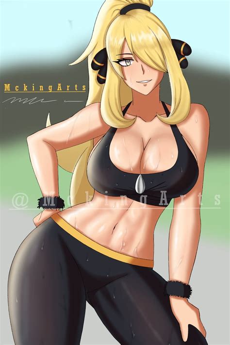 Cynthia Pokemon And 1 More Danbooru