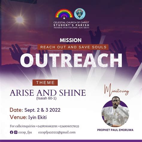 Outreach Flyer Design I Deas Church Poster Design Social Media