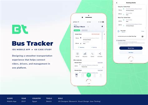 UX Case Study Bus Tracker Mobile App On Behance