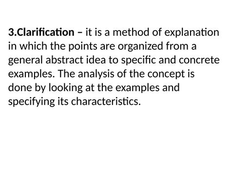 Definition Clarification And Explication In Eapp Pptx