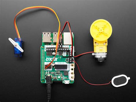 Making Robot Friends With The Crickit HAT For Raspberry Pi Raspberry Pi