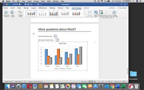 How To Create A Graph In Microsoft Word