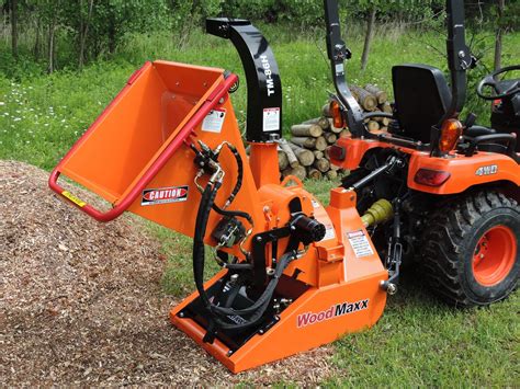 Woodmaxx Tm 86h Pto Hydraulic Wood Chipper
