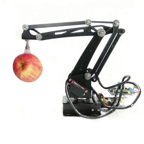 3 DOF Mechanical Arm Robotic Arm Manipulator Teaching Kit With Digital Servo Air Pump Control