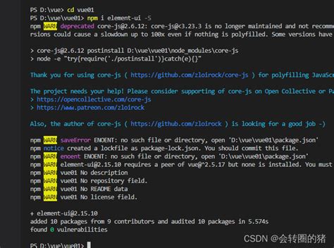Vue Cli安装，创建vue脚手架项目vue Create Name Csdn博客