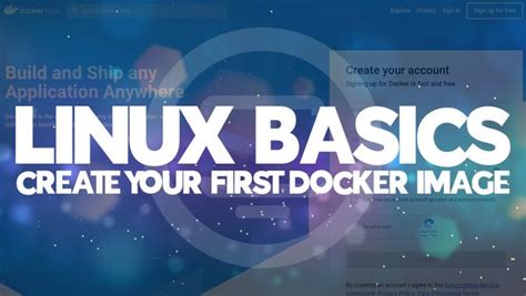 Creating Your First Docker Image
