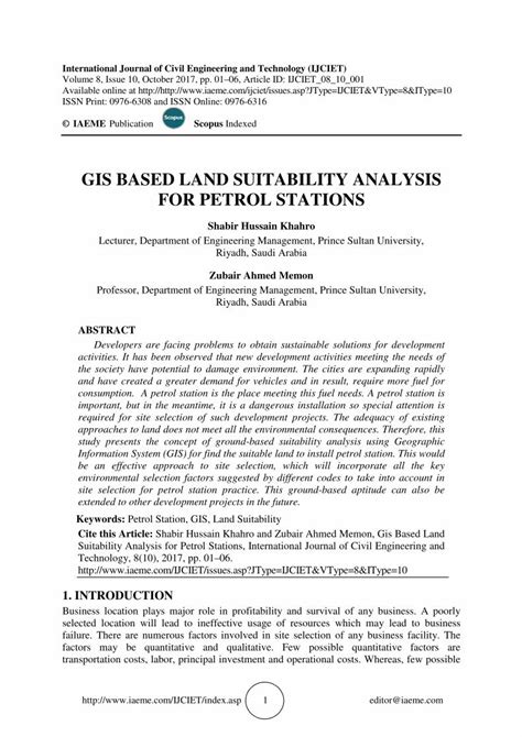 Pdf Gis Based Land Suitability Analysis For Gis Based Land