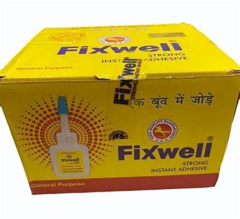18ml Fixwell Instant Adhesive At ₹ 720piece Shah Ganj New Delhi