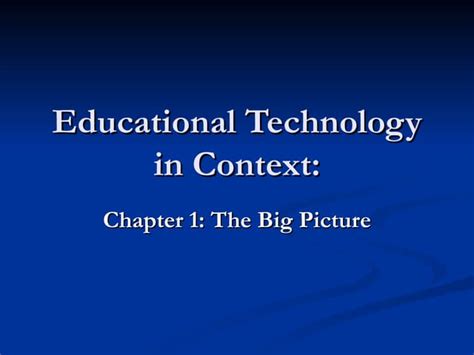 Tech Chapter 1 Ppt