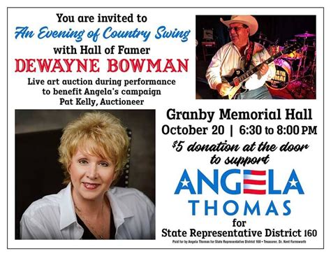 The Turner Report Dewayne Bowman To Perform At Fundraiser For Angela
