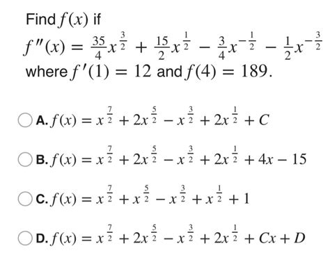 solved find f x if f x x3 x3 2x1 x 1 where f 1