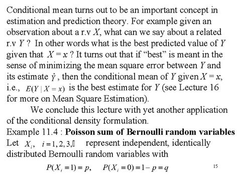 11 Conditional Density Functions And Conditional Expected Values