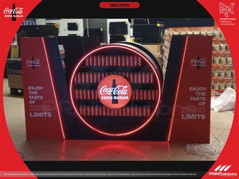 Coke Zero Sugar Pallet Display Behance