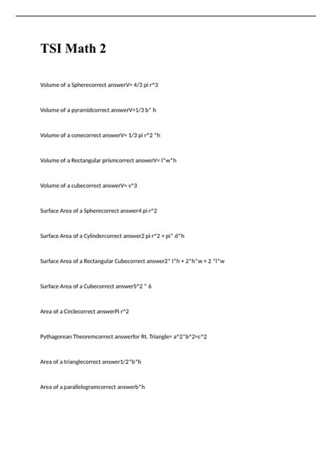 Tsia2 Practice Questions With Correct Answers Tsia2 Stuvia Us
