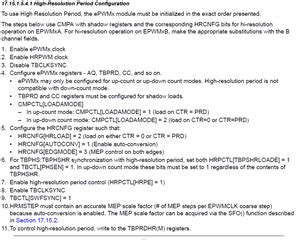Tms F P Dk Configuration Of Phase And Period Control Mode For Hrpwm C