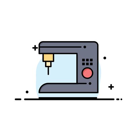 Coffee Electric Home Machine Business Flat Line Filled Icon Vector Banner Template 18002406