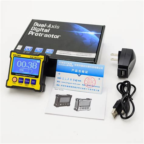 Dxl360 Dual Axis Digital Angle Protractor With 5 S Vicedeal