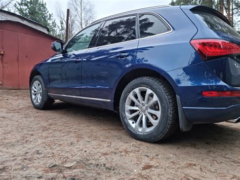 Брызговики — Audi Q5 (1G), 2 л, 2014 года | другое | DRIVE2