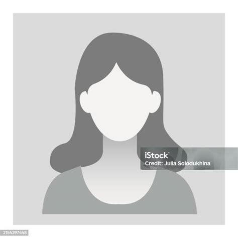 사람 회색 사진 자리 표시자입니다 소셜 미디어 프로필 아이콘 사용자 화면 보호기 및 템플릿에 대한 여성 머리 실루엣 그레이스케일