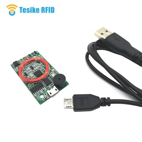 125khz 1356mhz Rfid Reader Module With Usb 16 Digits Hexadecimal